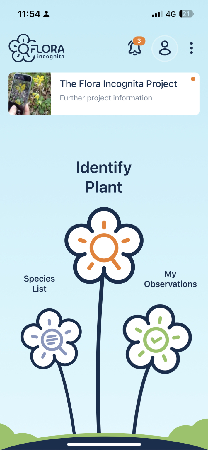 Screenshots and Logos – Flora Incognita | EN